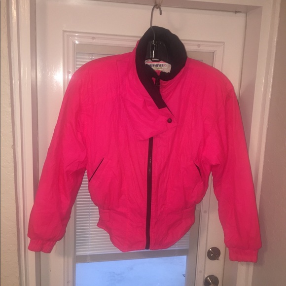 Obermeyer | Jackets & Coats | Vintage Obermeyer Ladies Hot Pink Ski ...